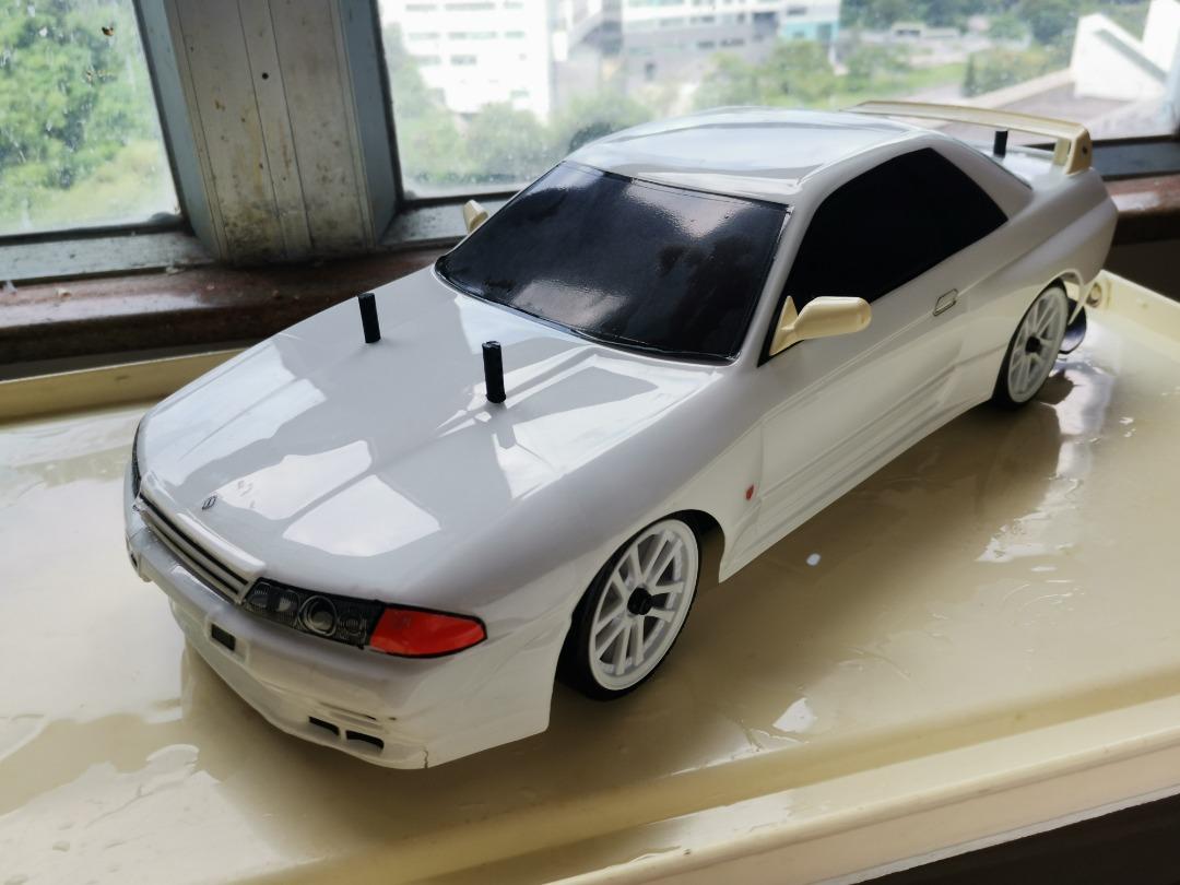 1/10 無刷動力 Carisma GT10RS + Tamiya R32車殼, 興趣及遊戲, 玩具 & 遊戲類 - Carousell