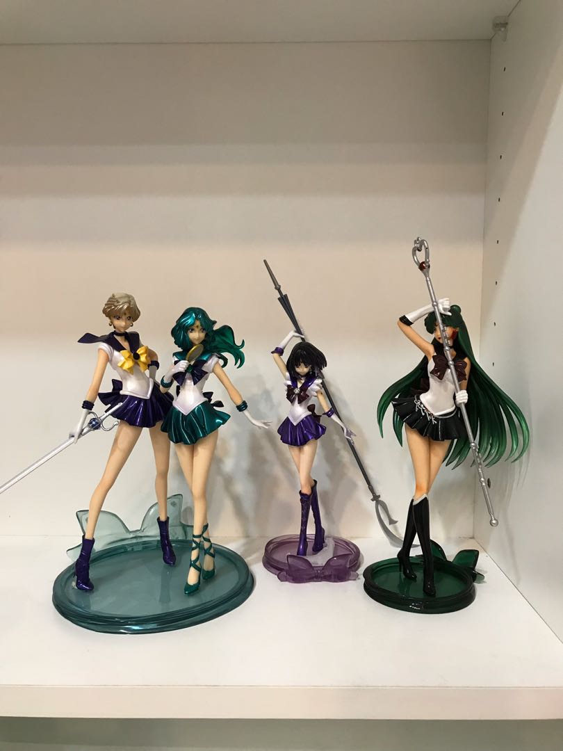 美少女戰士 水手天王星 水手海王星 水手土星 水手冥王星 公仔 Figuarts Zero, 家具及居家用品, 居家裝飾, 花瓶園藝在旋轉拍賣