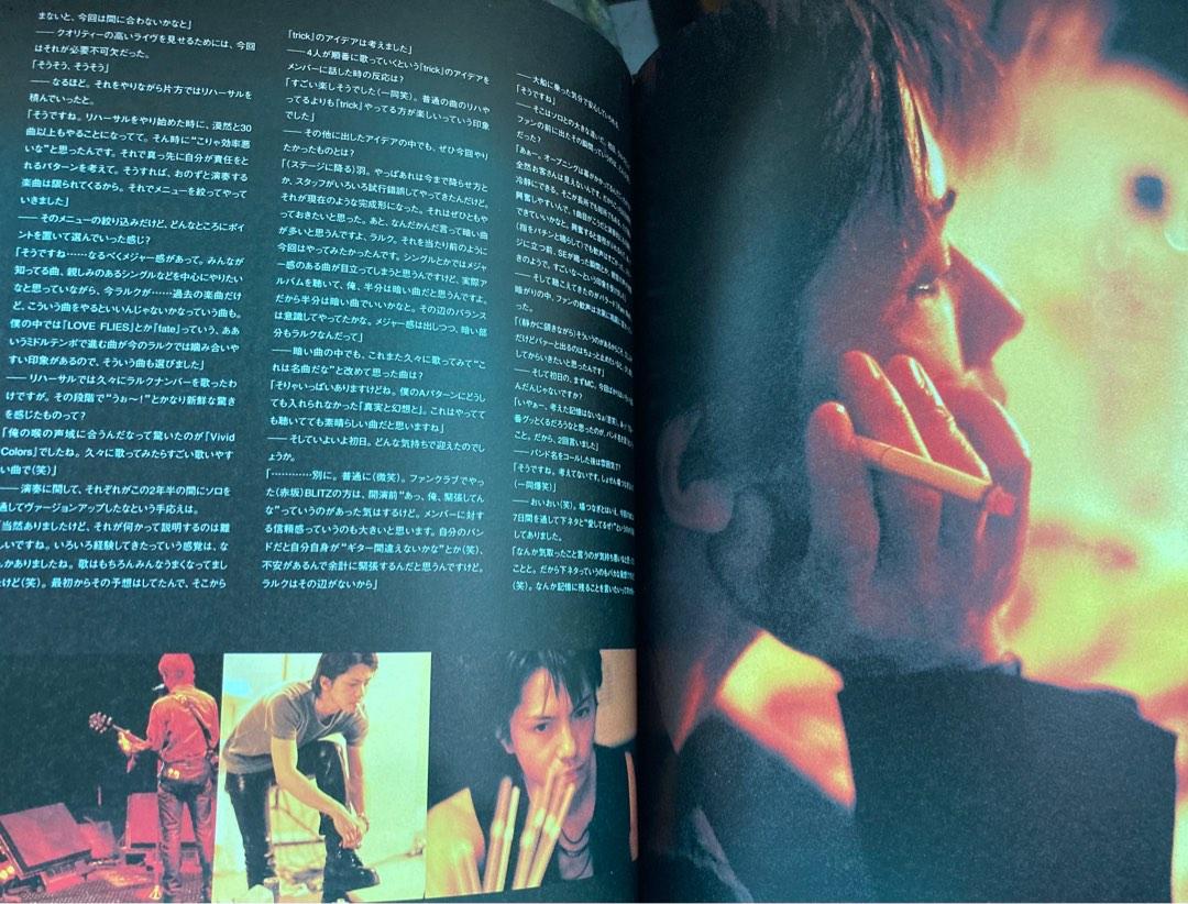 彩虹樂團 L’arc-en-Ciel hyde tetsu 演唱會紀錄寫真書, 書籍、休閒與玩具, 收藏、紀念品, 明星週邊在旋轉拍賣