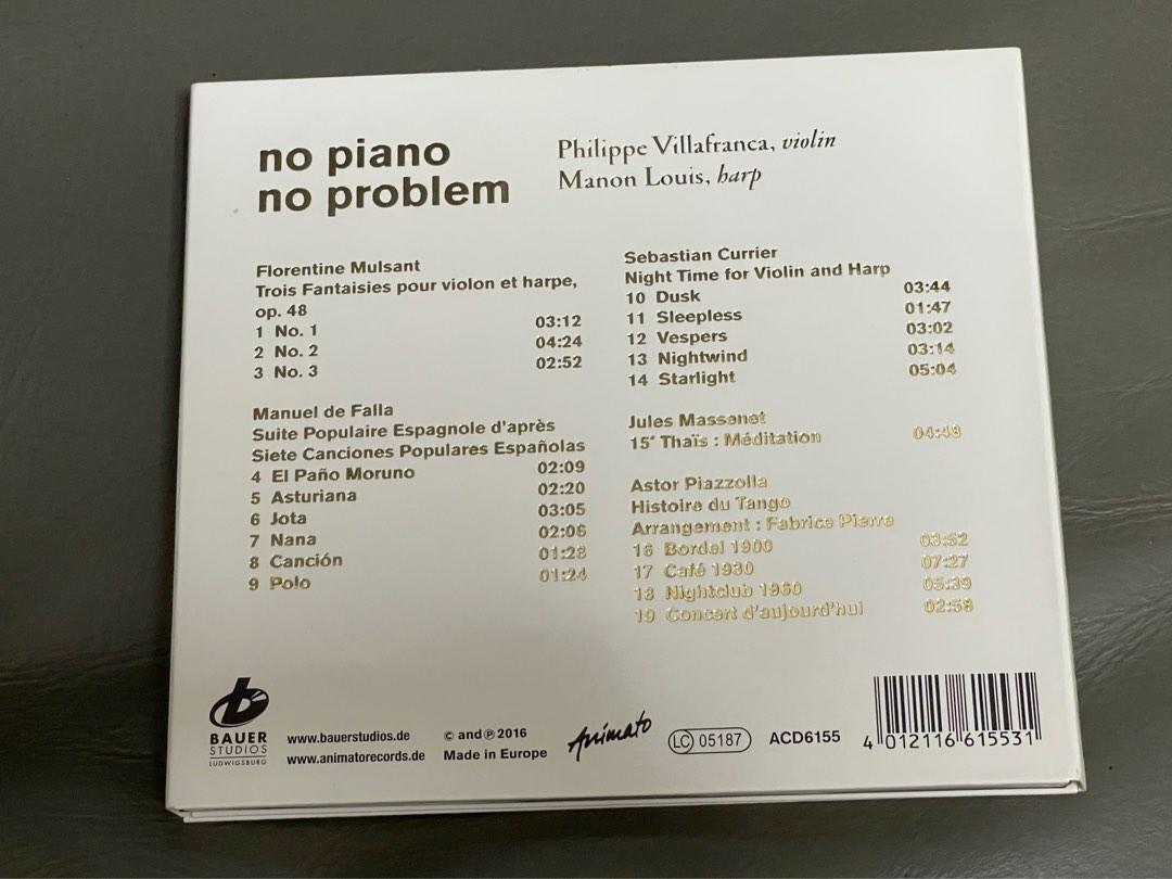 靚聲碟： no piano no problem, 興趣及遊戲, 音樂樂器 & 配件, 音樂與媒體 - CD 及 DVD - Carousell