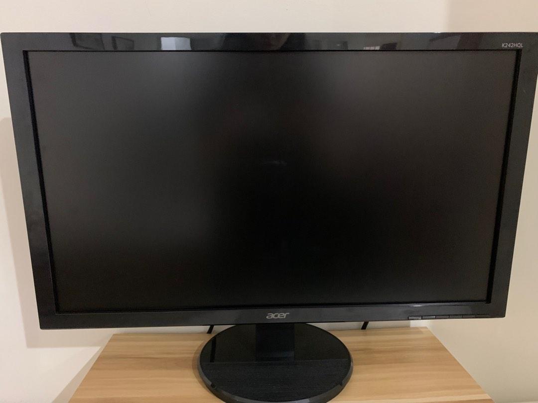 Acer 23.6" Monitor, Computers & Tech, Parts & Accessories, Monitor ...
