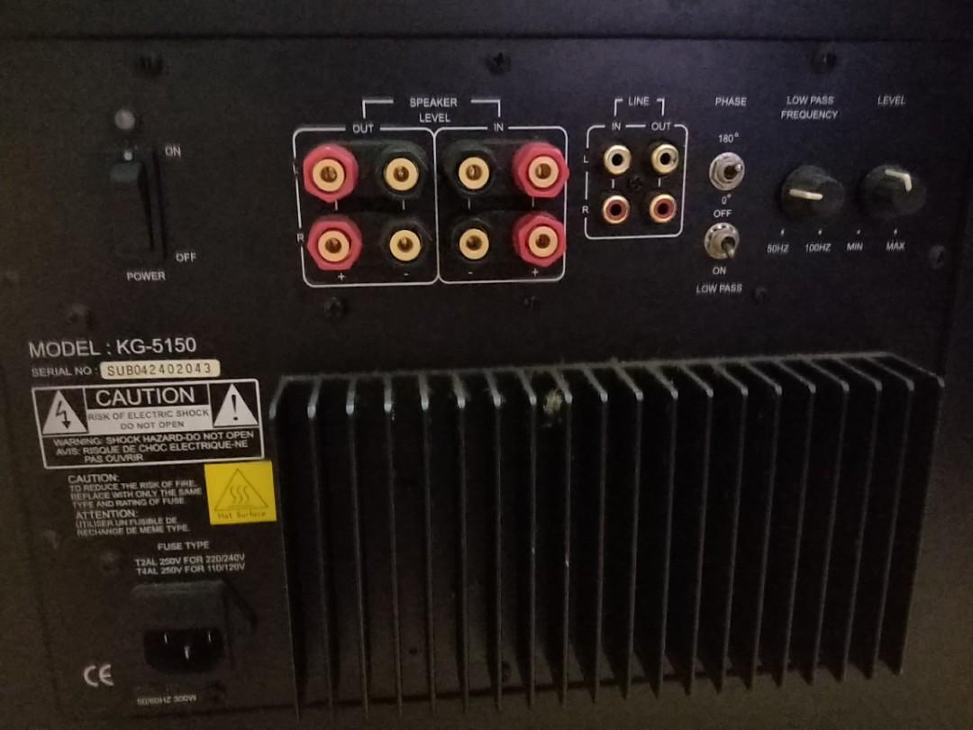 Active subwoofer, Audio, Soundbars, Speakers & Amplifiers on Carousell