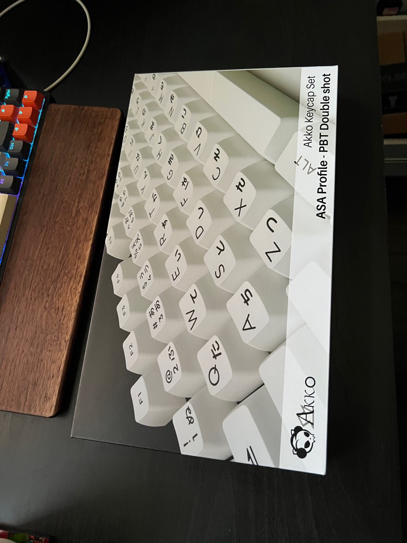 AKKO keycap set - BOW ASA Profile, Computers & Tech, Parts ...