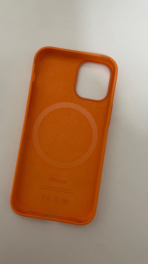 Apple Iphone 12 Mini Silicone Case With Magsafe Mobile Phones