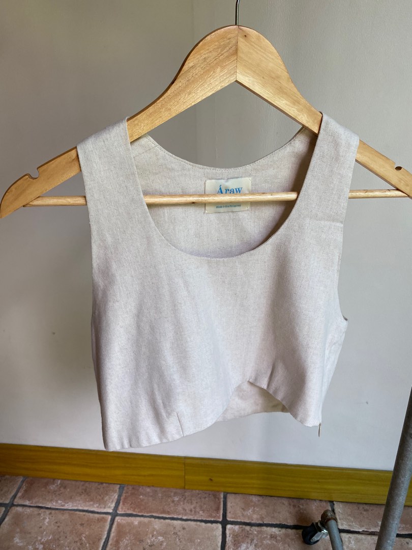 Araw The Line Melfi Top (Oat), Women's Fashion, Tops, Sleeveless on ...