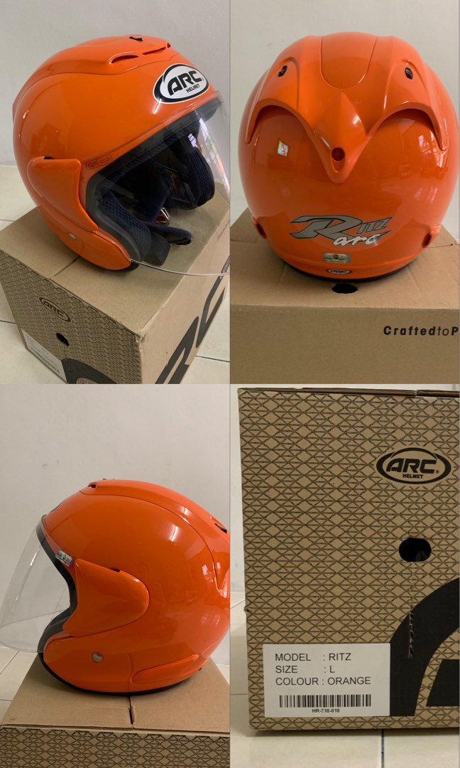 ARC RITZ HELMET, Motorbikes on Carousell