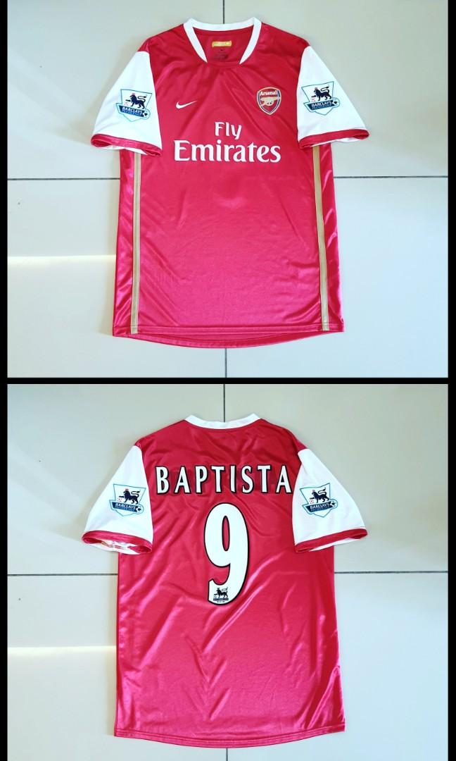 Arsenal Baptista, Men's Fashion, Activewear on Carousell