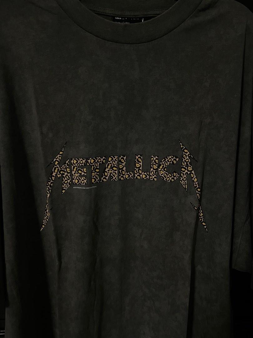 ASOS Metallica Font Tee, Men's Fashion, Tops & Sets, Tshirts & Polo ...
