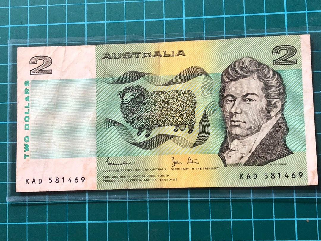 Australia $2 banknote (issued 1974 to 1985), Hobbies & Toys ...