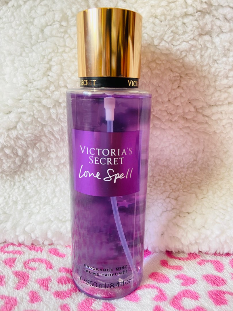 Authentic Victoria Secret Mist- love spell, Beauty & Personal Care ...