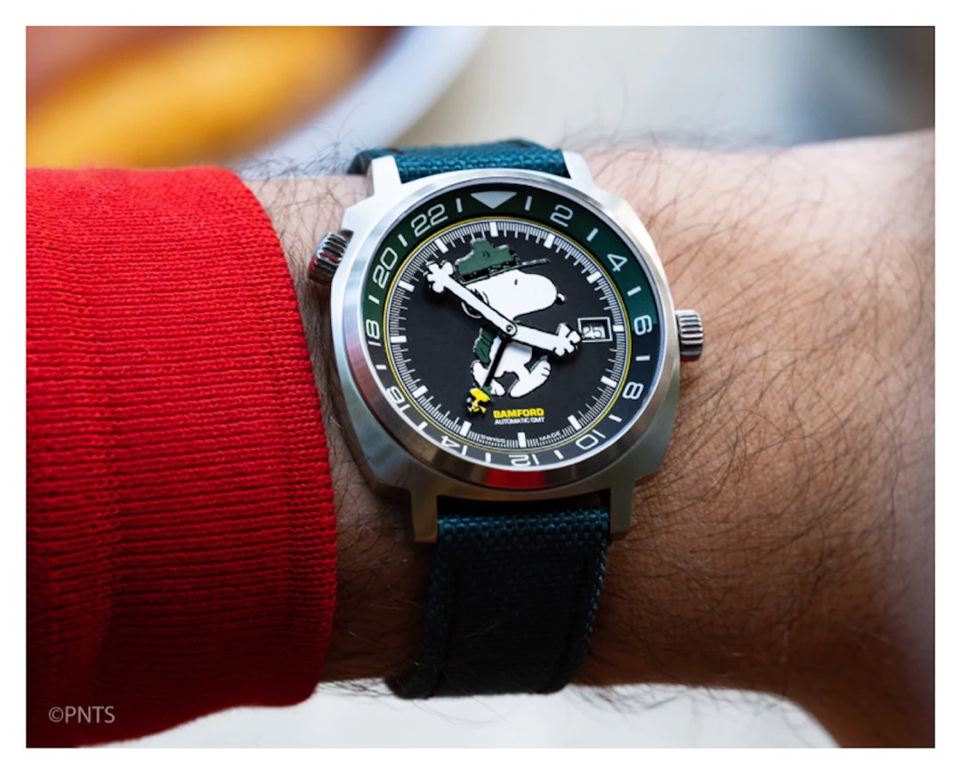 BAMFORD Peanuts "Beagle Scout" GMT Limited Edition For Hodinkee, Luxury ...
