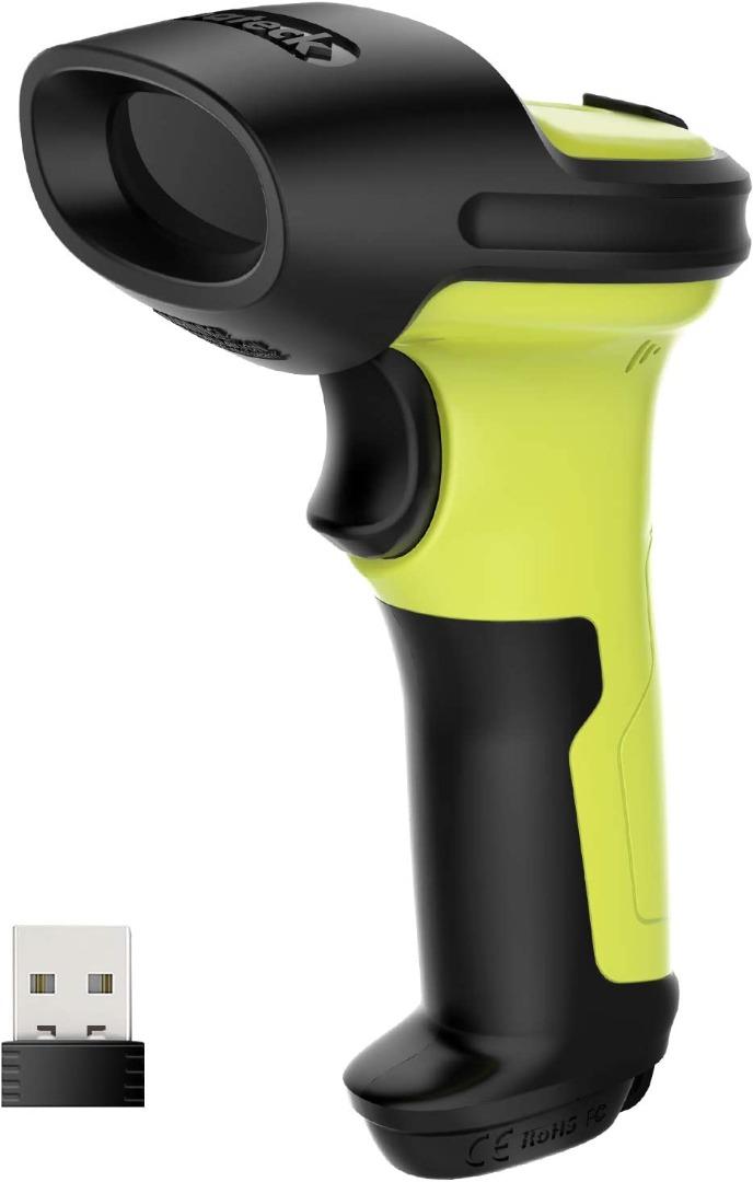 Barcode Scanner, Inateck Wireless Scanner, 2600mAh Battery, 35M Range ...