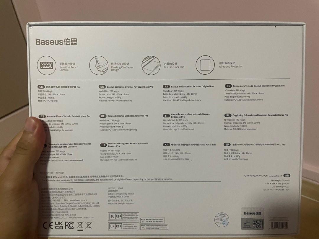 Baseus ipad keyboard case, Mobile Phones & Gadgets, Mobile & Gadget ...