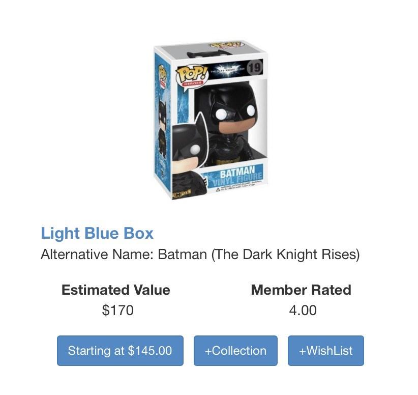 Batman (Dark Knight Rises) Funko Pop, Hobbies & Toys, Memorabilia ...