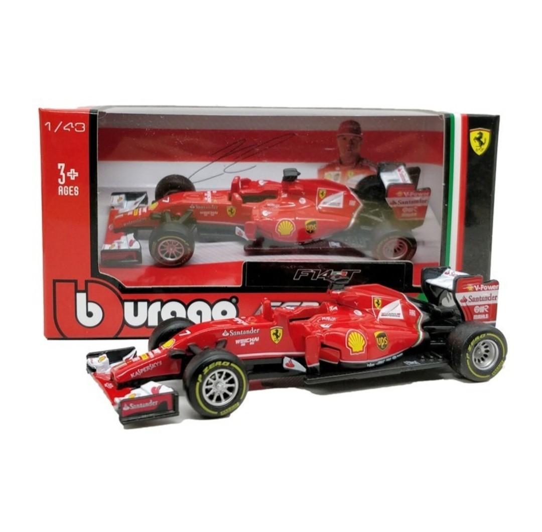 Bburago 1/43 Ferrari 2014 F1 Car F14 T, Hobbies & Toys, Memorabilia ...