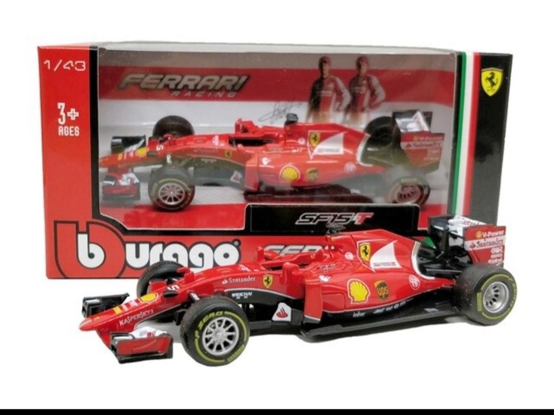 Bburago 1/43 Ferrari 2015 F1 Car SF15-T, Hobbies & Toys, Memorabilia ...