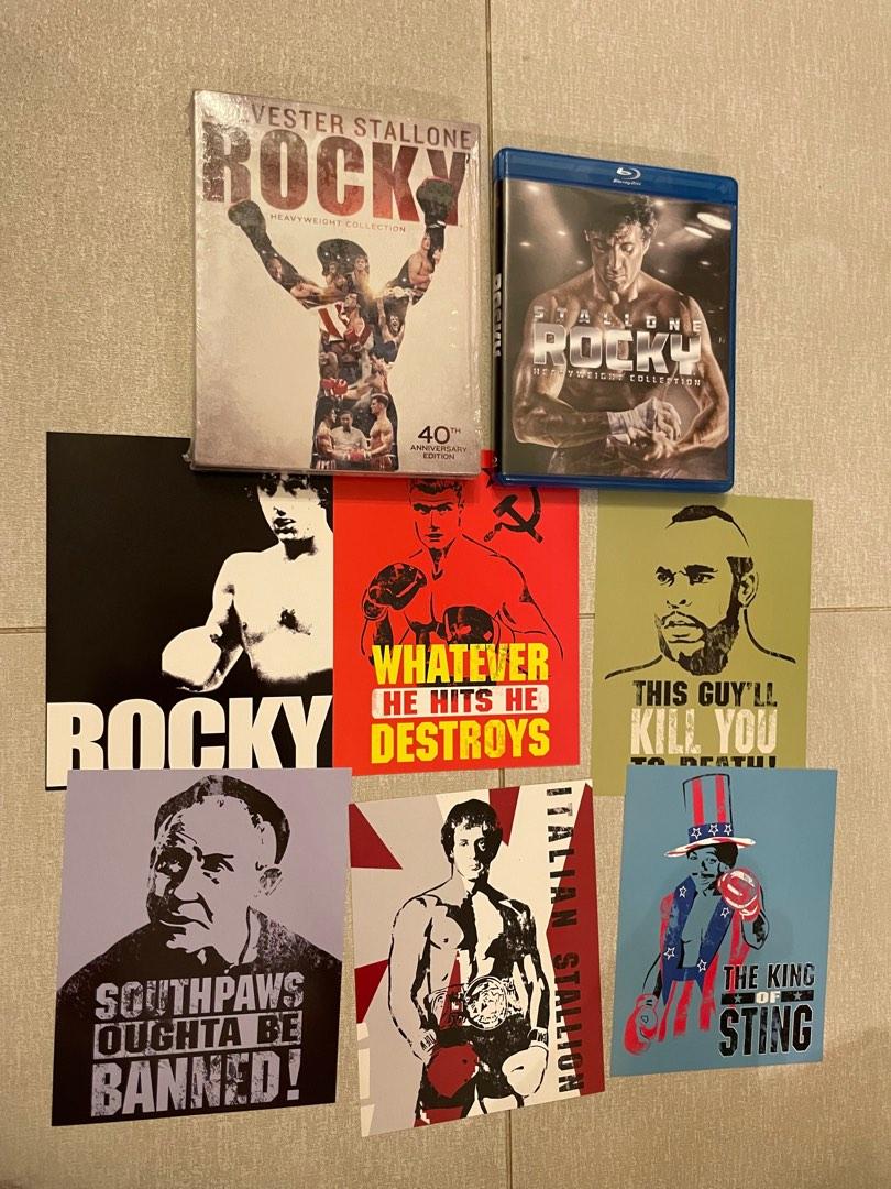 (BEST VERSION)(6 films) Rocky - Heavyweight Collection 6-movie ...