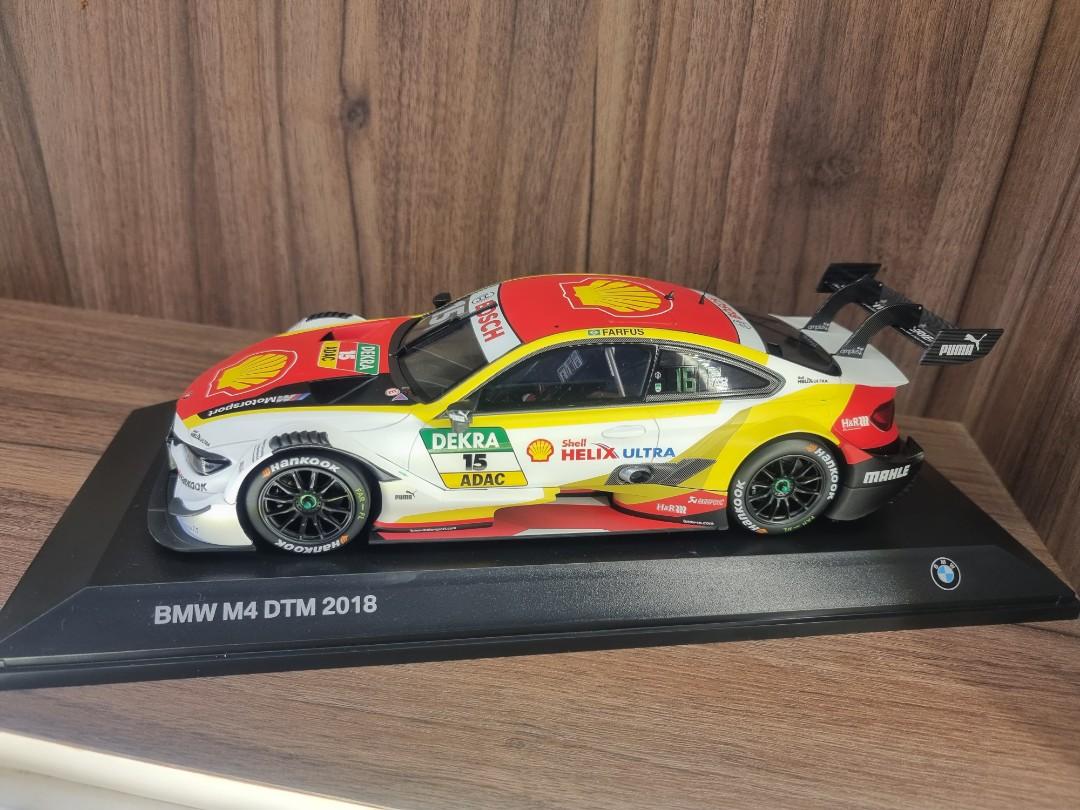 BMW M4 DTM 2018 Shell 1:18, Hobbies & Toys, Memorabilia & Collectibles ...