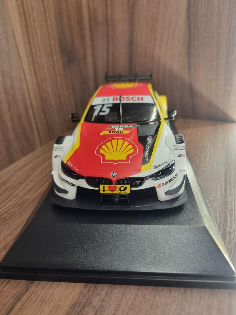 BMW M4 DTM 2018 Shell 1:18, Hobbies & Toys, Memorabilia & Collectibles ...