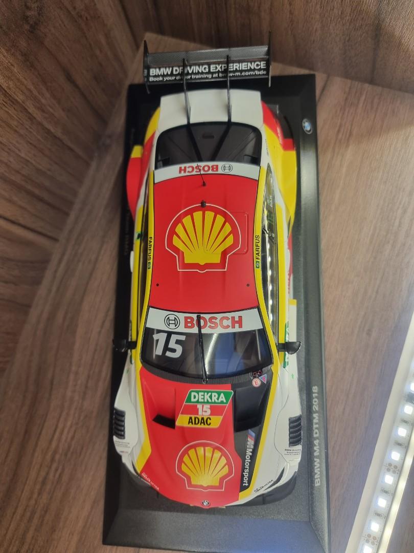 BMW M4 DTM 2018 Shell 1:18, Hobbies & Toys, Memorabilia & Collectibles ...