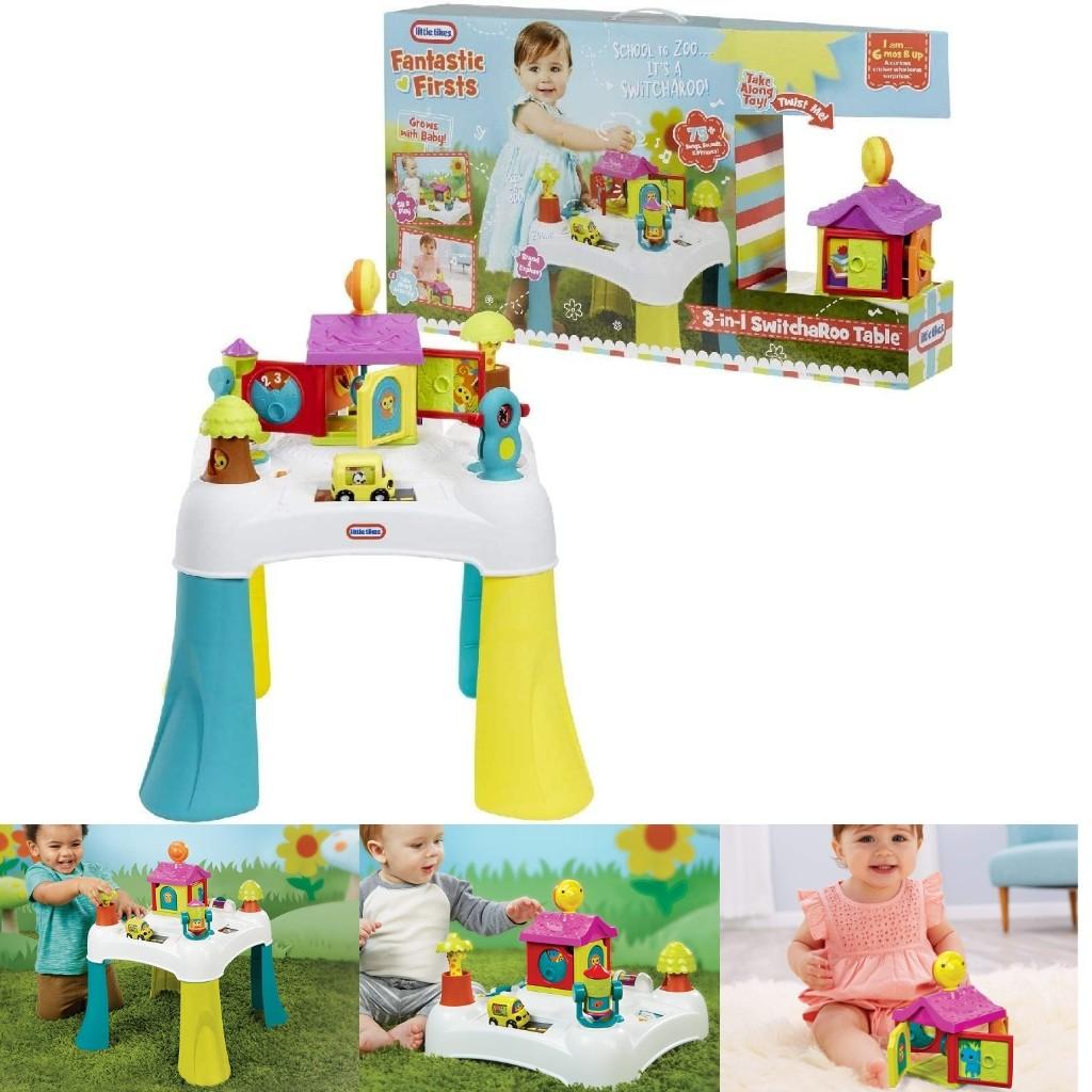 BNIB: Little Tikes 3-in-1 SwitchaRoo Baby Activity Table, Babies & Kids ...