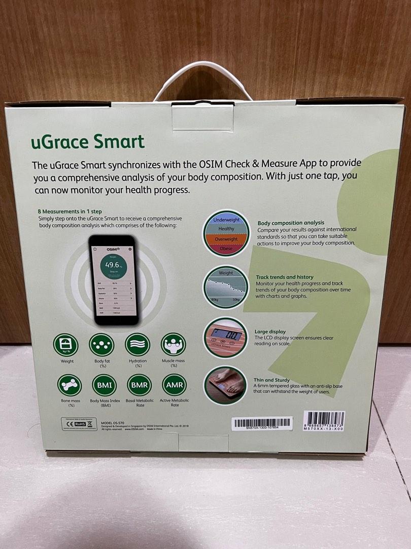 BNIB OSIM uGrace Smart Body Composition Monitor, Health & Nutrition ...