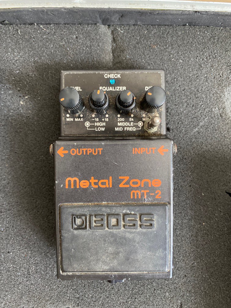 Boss metal zone MT-2 modified - effect pedal, Hobbies & Toys, Music ...