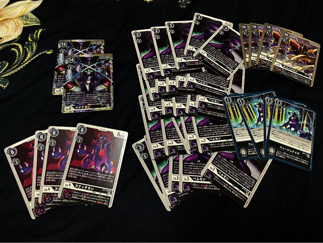 BT11 Digimon - Ragnamon half deck, Hobbies & Toys, Toys & Games on ...