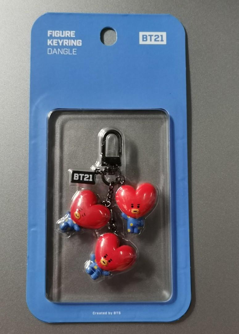 BT21 Figure Keyring, Hobbies & Toys, Memorabilia & Collectibles, Fan Merchandise on Carousell