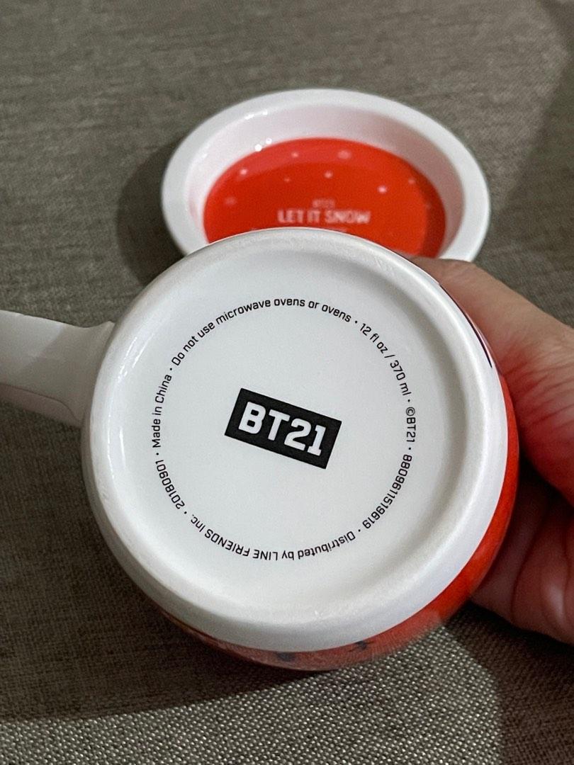 BT21 official winter lid mug - cooky, Hobbies & Toys, Memorabilia ...