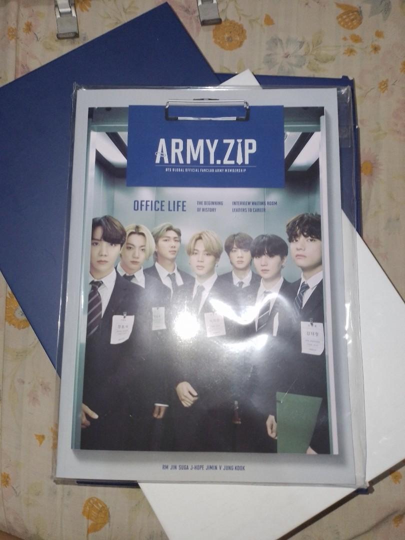 BTS 8th Army Membership Zip & File Rack, Hobbies & Toys, Memorabilia ...
