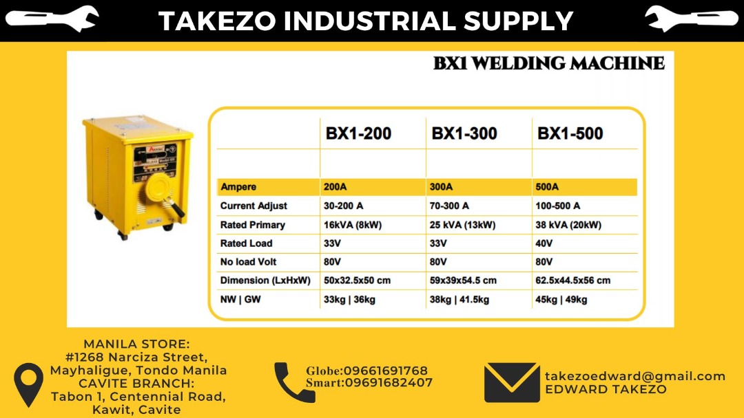 BXI Welding Machine, Commercial & Industrial, Industrial Equipment on Carousell