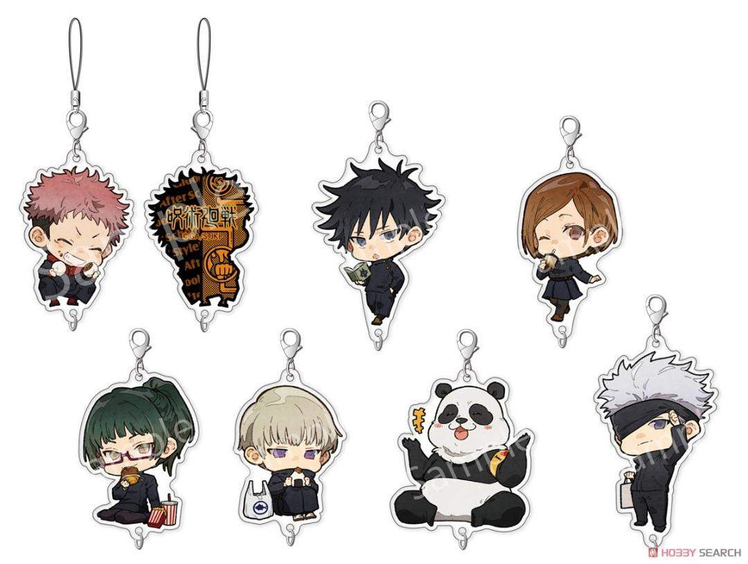 CABINET JJK Official Merchandise 4CM Chain Collection Acrylic Keychain ...