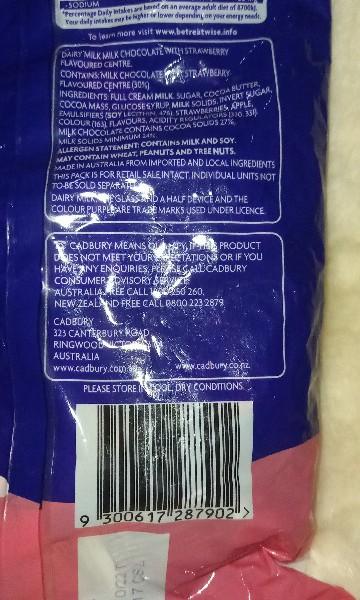 Cadbury Dairy Milk Freddo Strawberry 180g (12pcs/pack), Food & Drinks ...