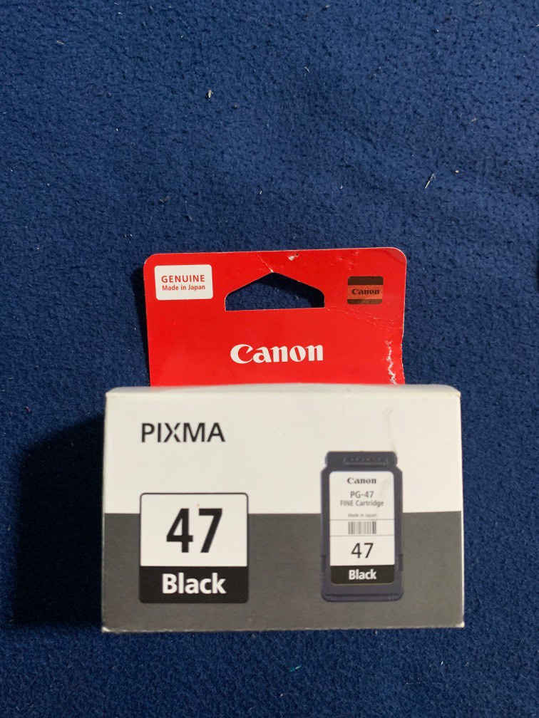 Canon 47 Black Printer Ink, Computers & Tech, Printers, Scanners ...
