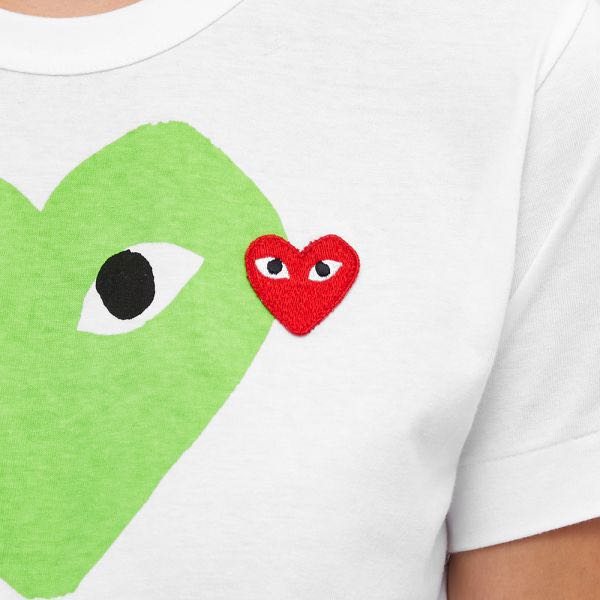 Cdg green red heart, Men's Fashion, Tops & Sets, Tshirts & Polo Shirts ...