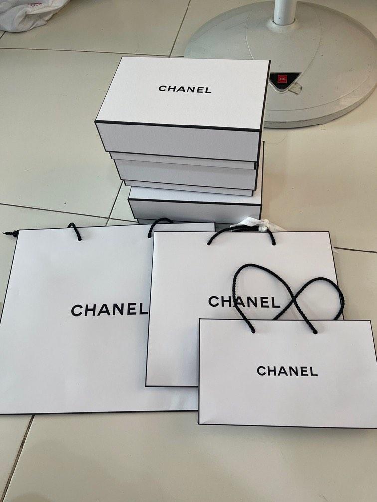 Chanel paper bag, Women's Fashion, Jewelry & Organisers, Accessory ...