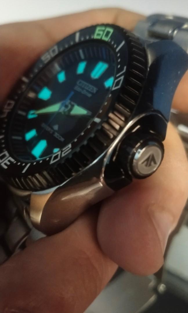 Citizen Eco Drive Divers Watch 300m (Solar Powered), Men's Fashion ...