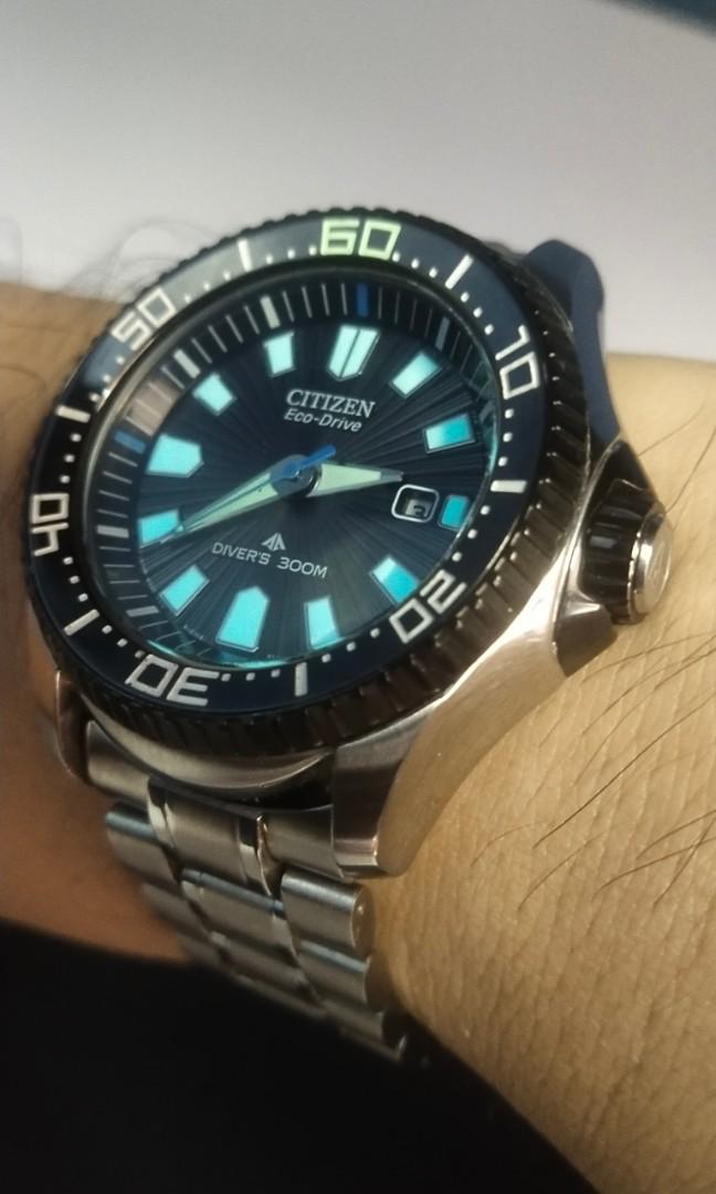 Citizen Eco Drive Divers Watch 300m (Solar Powered), Men's Fashion ...