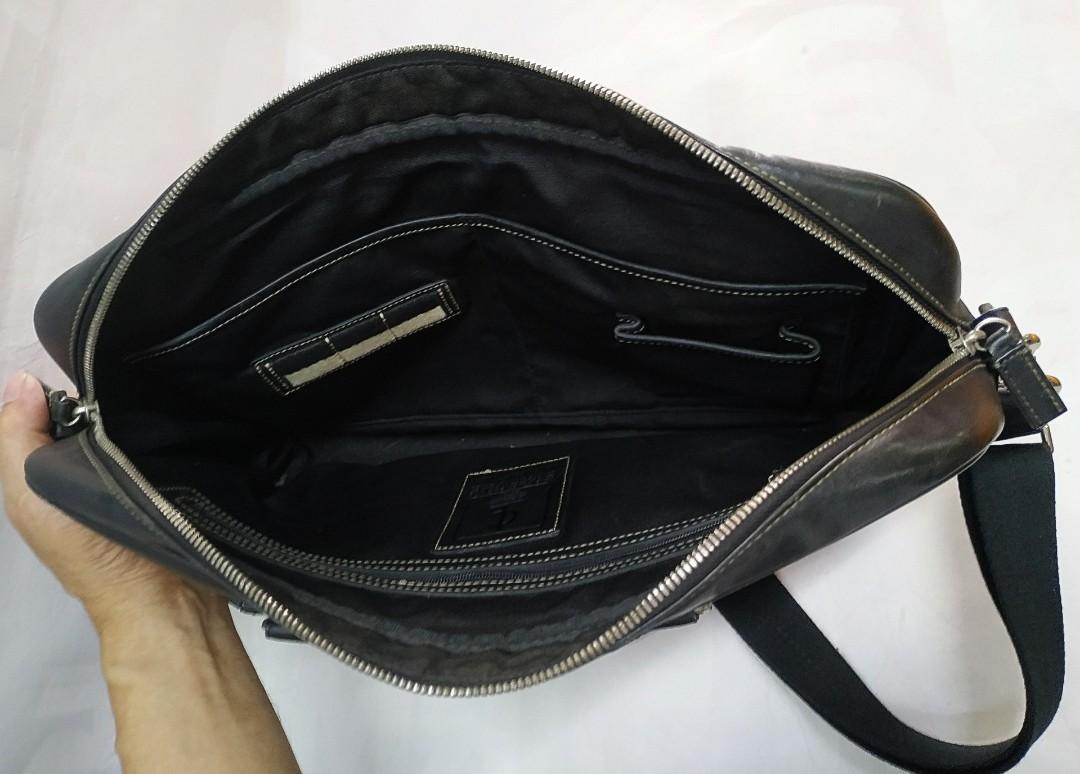 Coach Legacy leather briefcase, Men's Fashion, Bags, Belt bags ...