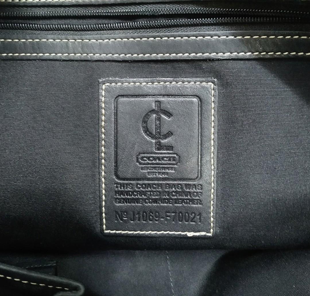 Coach Legacy leather briefcase, Men's Fashion, Bags, Belt bags ...