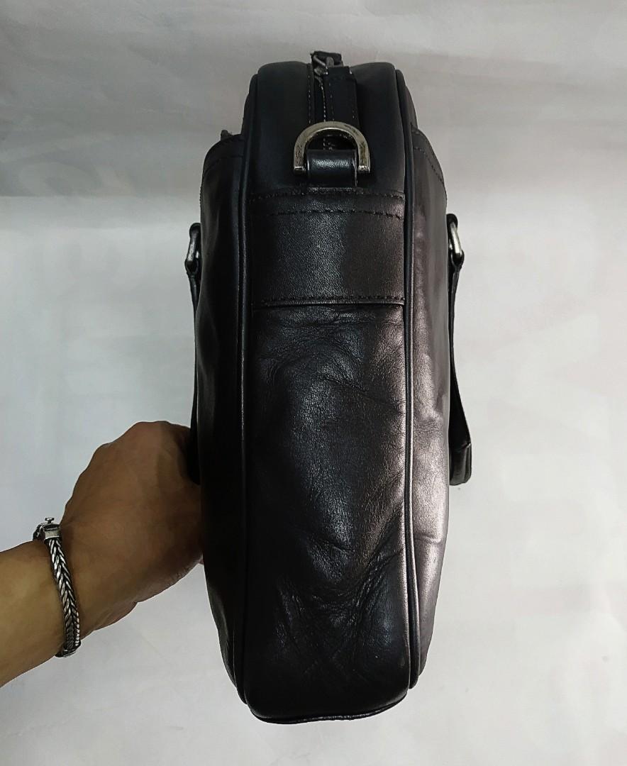 Coach Legacy leather briefcase, Men's Fashion, Bags, Belt bags ...