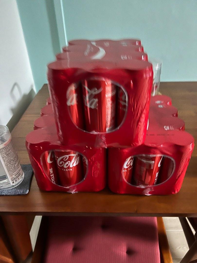 Coca Cola Less Sugar (12-can pack), Food & Drinks, Beverages on Carousell