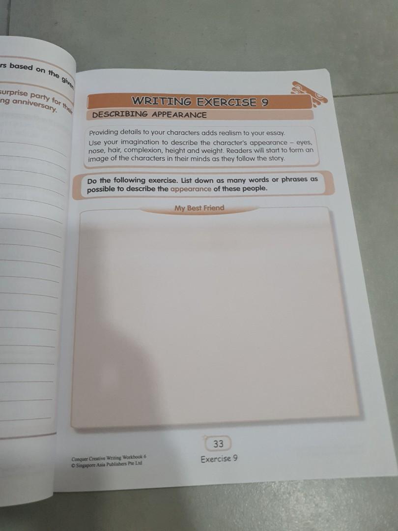 Conquer creative writing Primary 6 PSLE, Hobbies & Toys, Books ...
