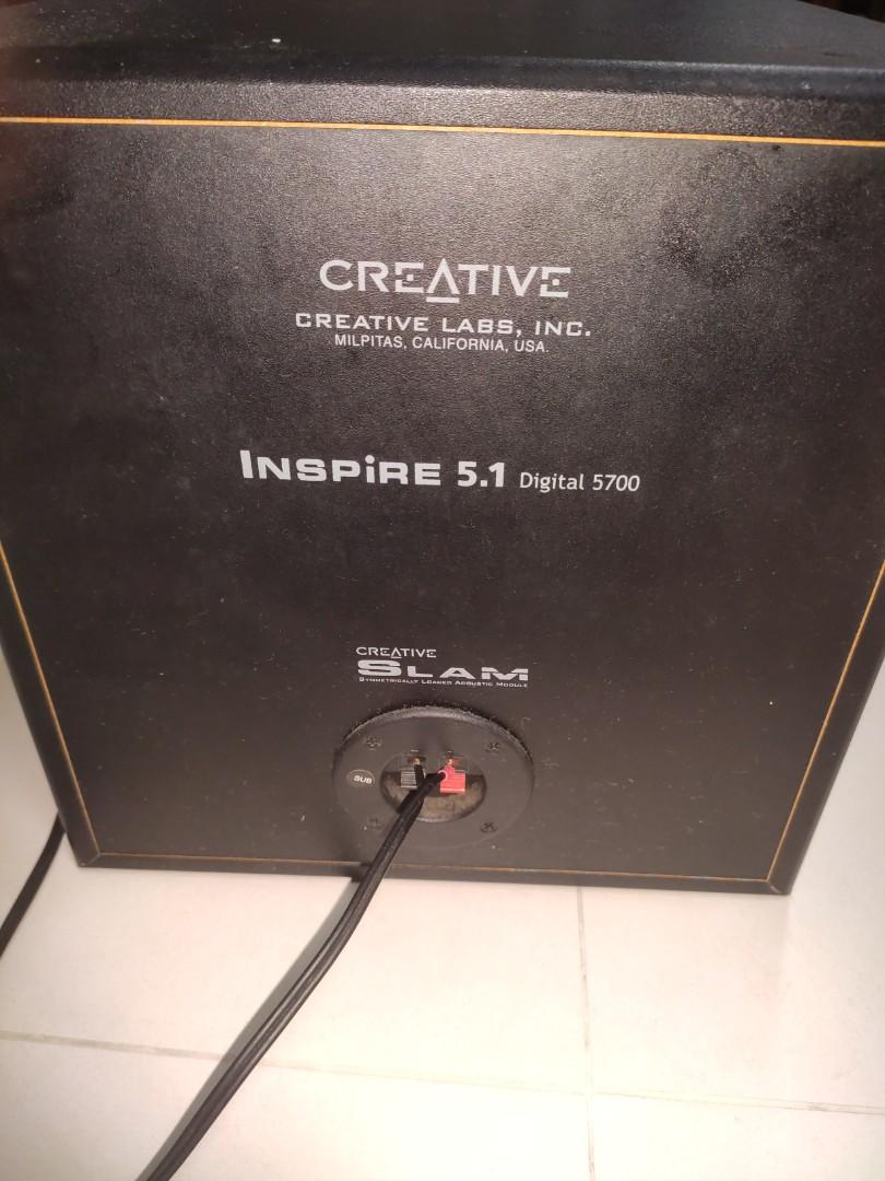 Creative subwoofer, Audio, Soundbars, Speakers & Amplifiers on Carousell