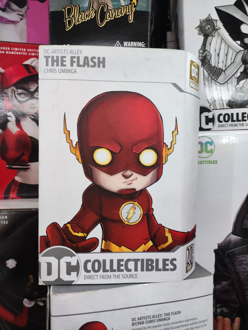 DC ARTISTS ALLEY: THE FLASH BY CHRIS UMINGA DESIGNER VINYL FIGURES ...