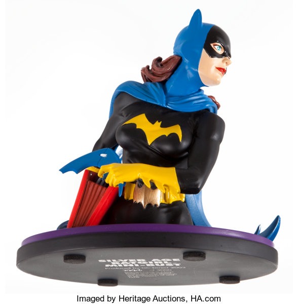 DC Direct Classic Mini Bust BATGIRL The Silver Age Edition, Hobbies ...