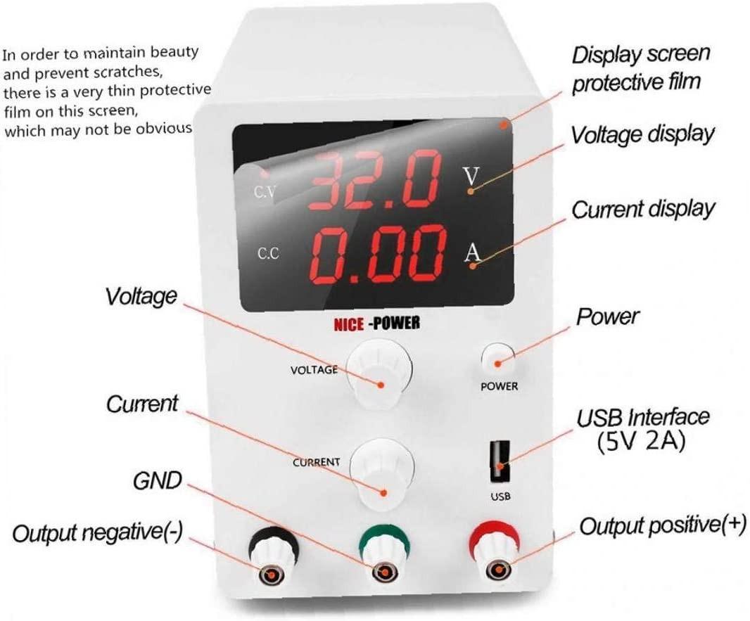 DC Power Supply Regulated Power Supply 220V Digital Switching Power 30V ...