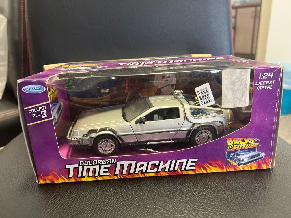 Car Replica Delorean Time Machine 2/3 of the set still in box 10/10 ...