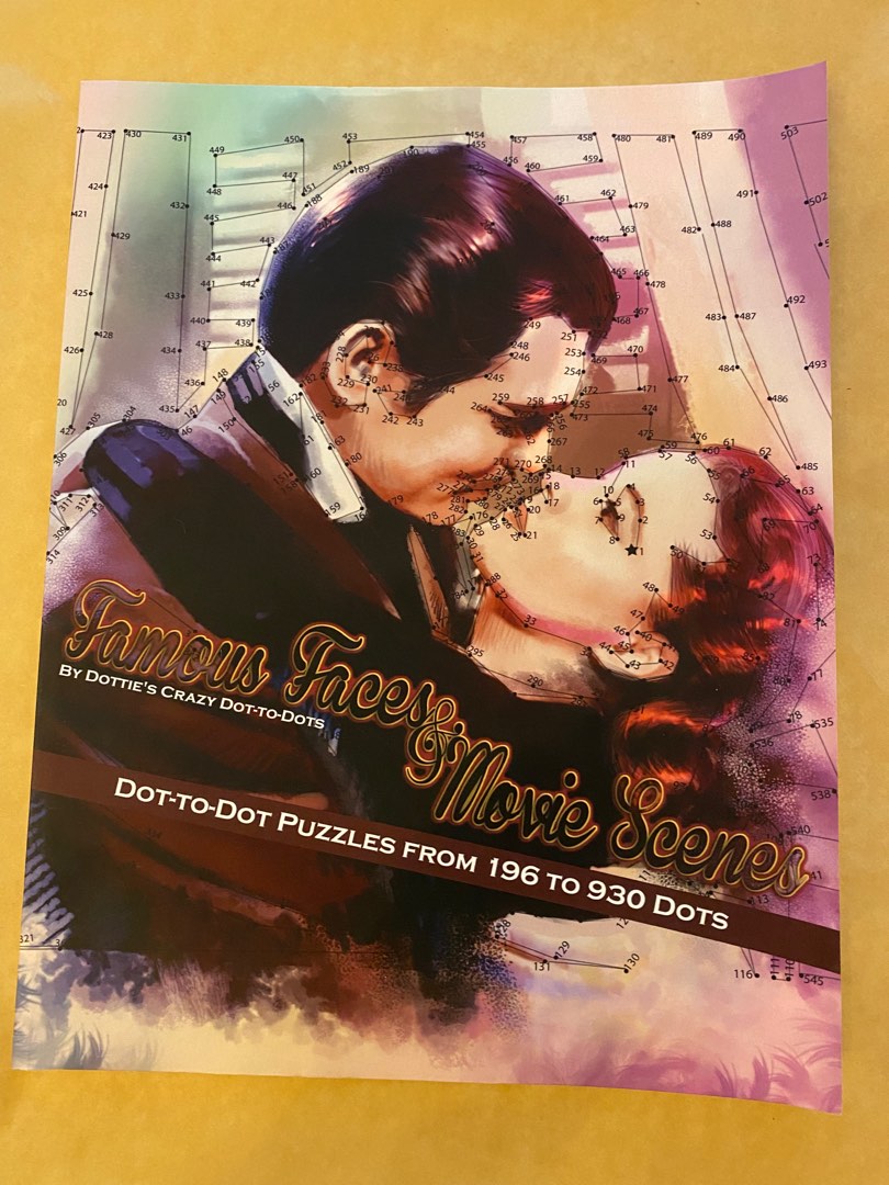 Dot to dot puzzles from 196 to 930 dots, 興趣及遊戲, 手作＆自家設計, 文具及工藝 - 畫作及印刷品 ...